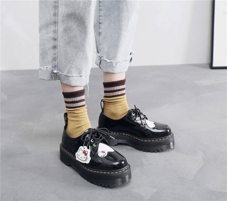 Hello kitty doc martens (dupe) – HyuniStore